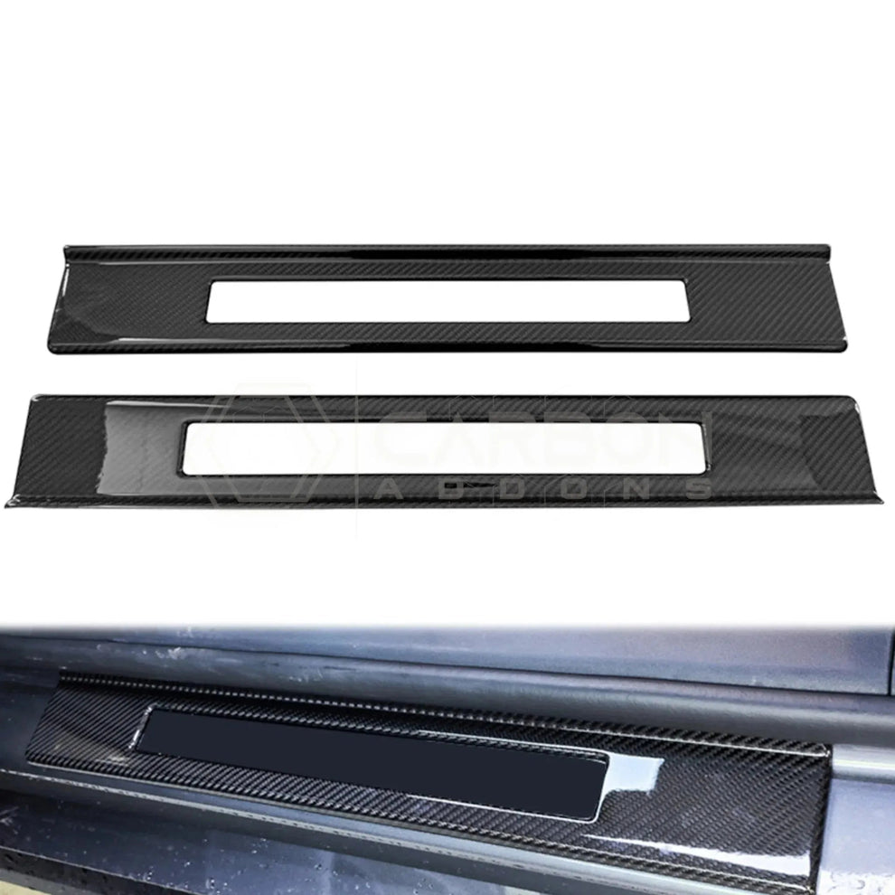 2024+ S650 Mustang Hard Carbon Fiber Door Sills Trim Cover – Martin ...