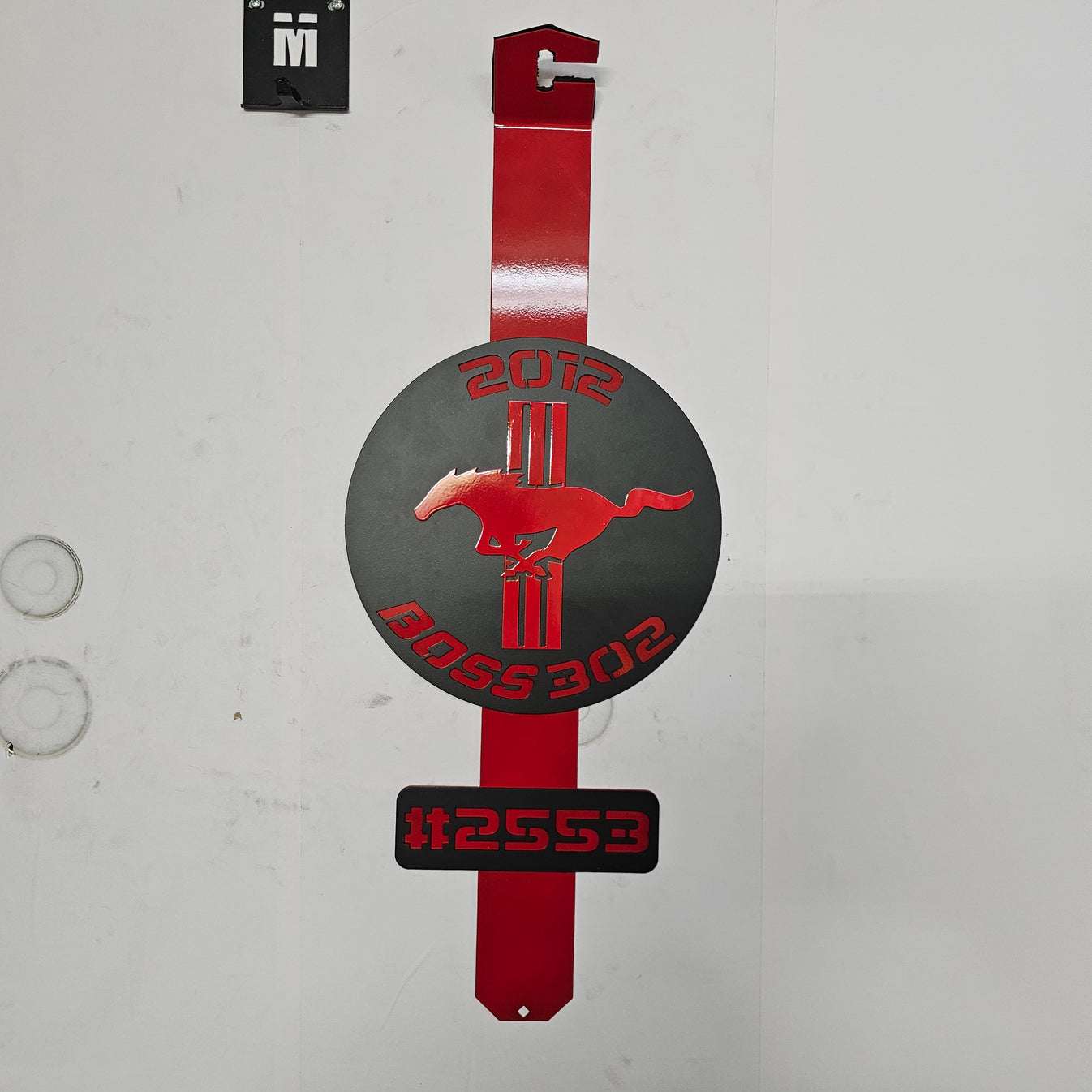 Boss 302 Mustang Hood Prop – Martin Metalwork LLC