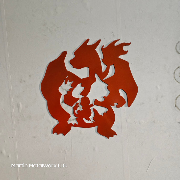 Charizard svg cut file – Martin Metalwork LLC