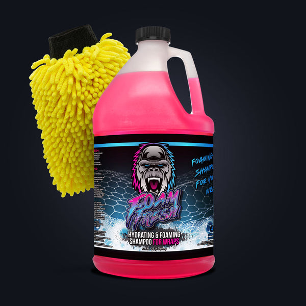 Foam Fresh Gallon - Foaming Car Shampoo for Wraps and PPF - 128 FL OZ ...