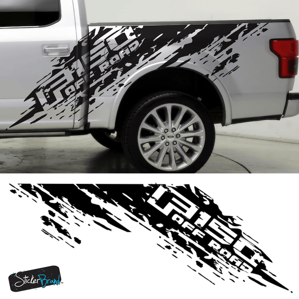 F-150 Off Road Mud Splash Graphic Decal. #6791 – Martin Metalwork LLC