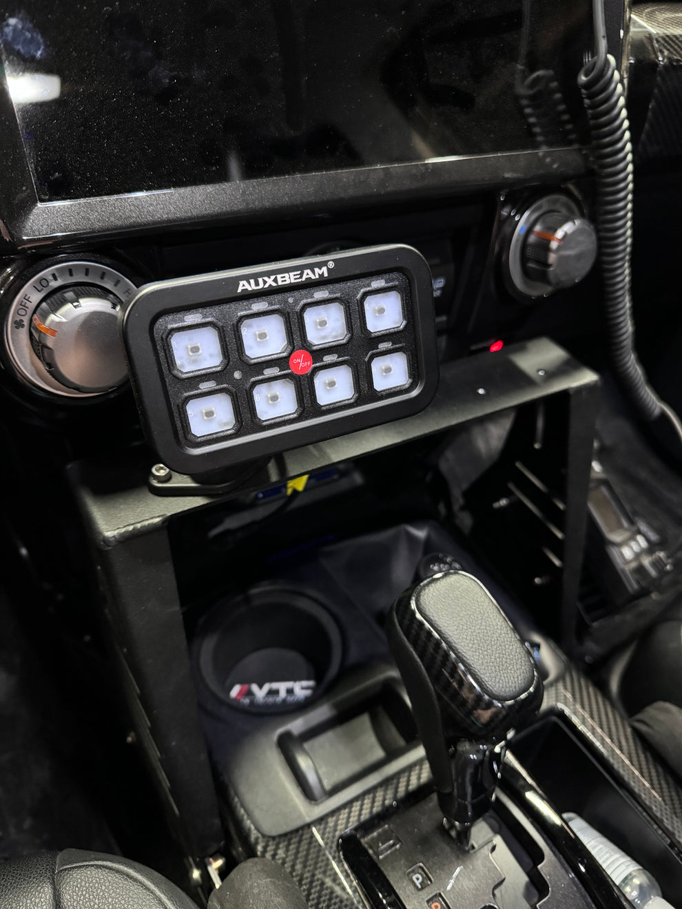 Auxbeam switch panel mount 8-Gang – Martin Metalwork LLC