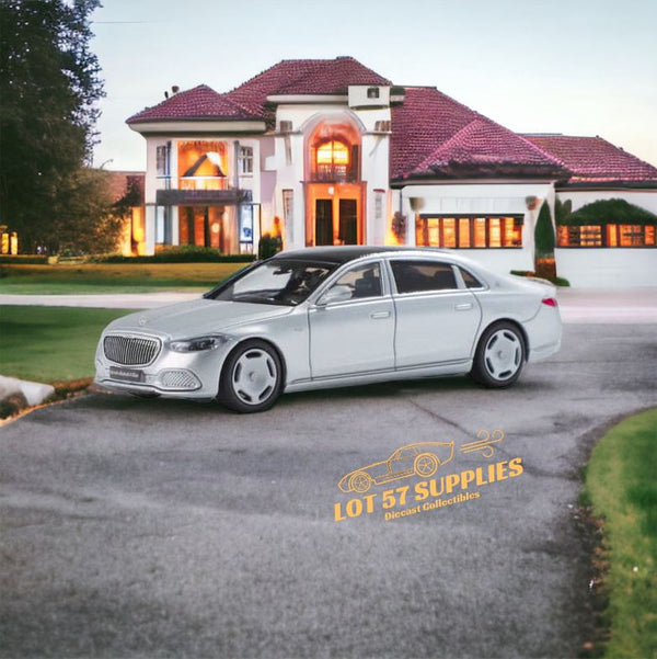 AR BOX 2021 Mercedes-Benz Maybach W223 Matte Silver Licensed Product 1 ...