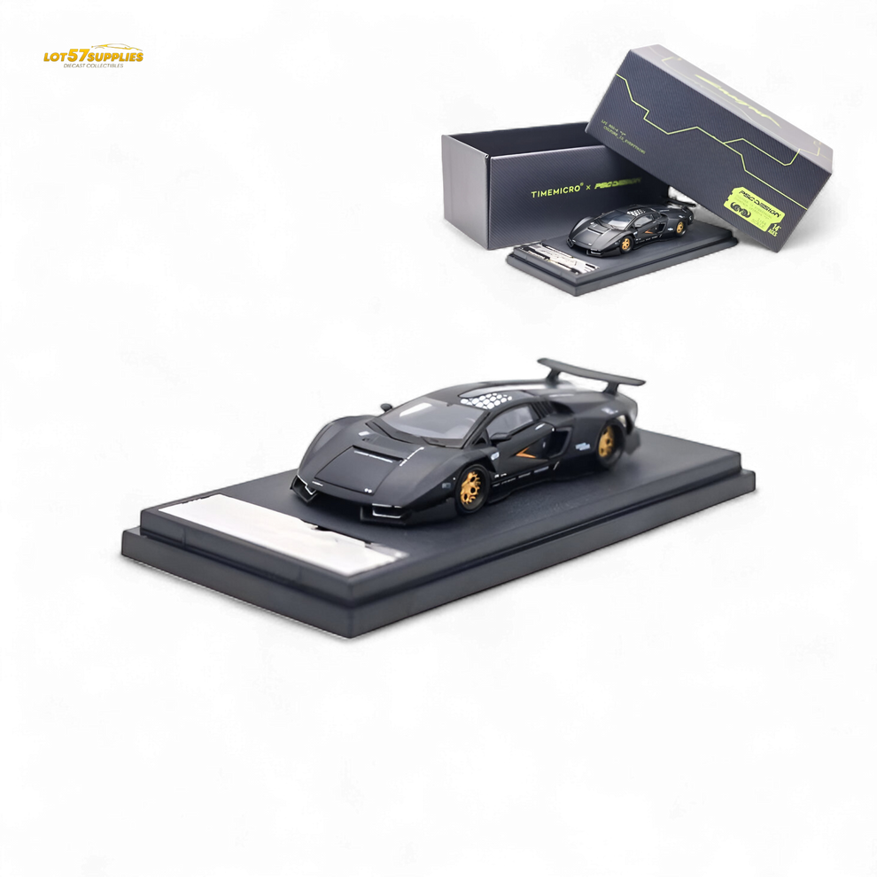 TimeMicro × PSC DESIGN Countach - Black 1:64 TM647701 – Martin ...
