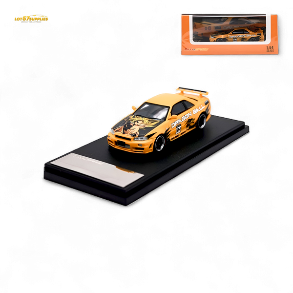 Fast Speed Skyline R34 GT-R - Orange DRAGON Z 1:64 – Martin Metalwork LLC